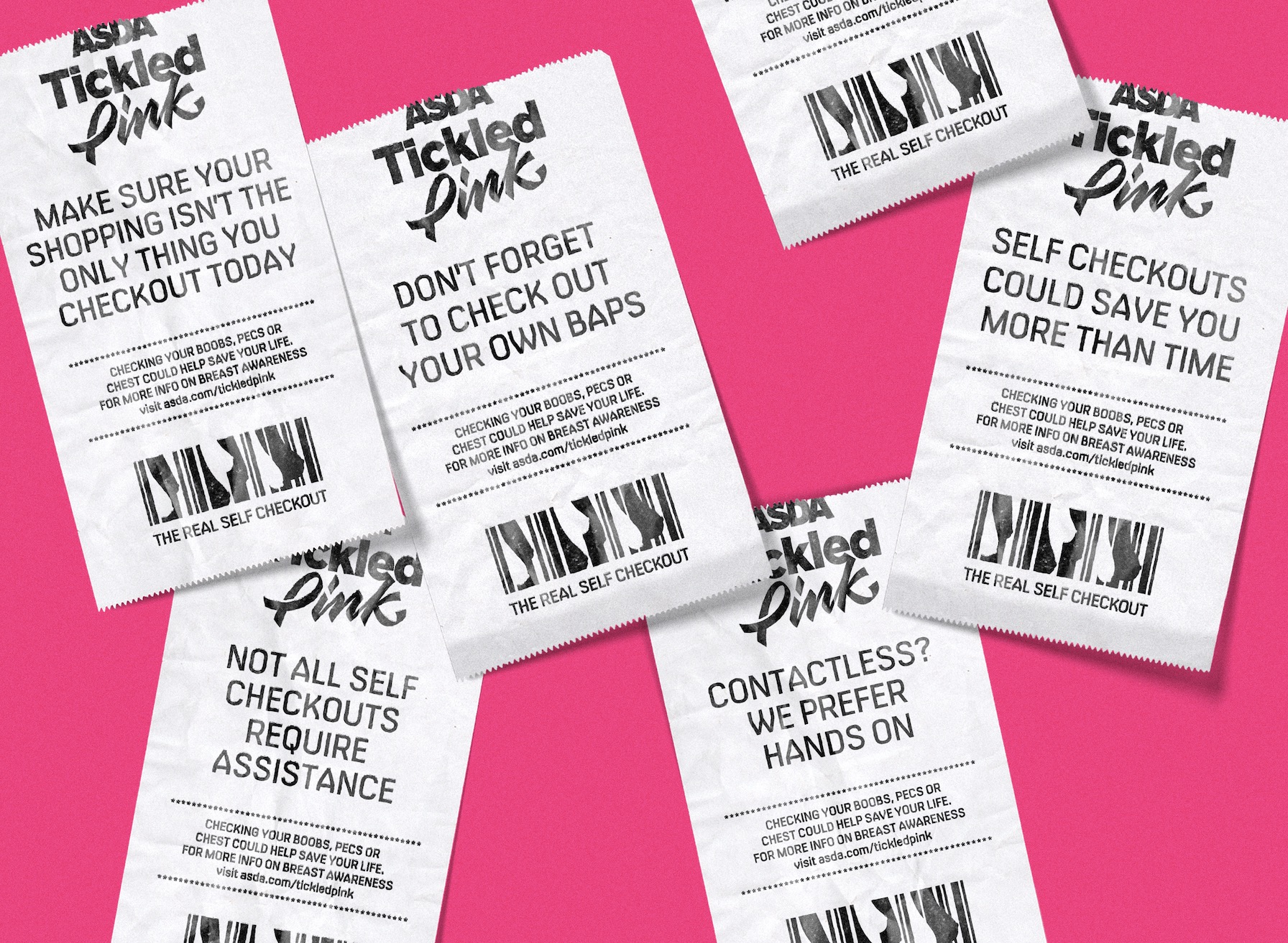 ASDA’s real self-checkout raises awareness of Breast Cancer Awareness ...
