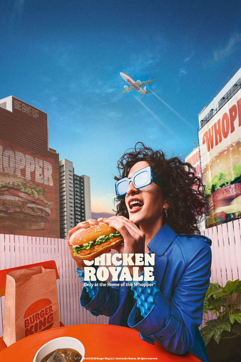Burger King journeys through decades of Whopper advertising ...